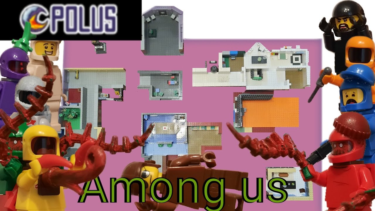 LEGO AMONG US POLUS: обзор ; самоделка; among us - YouTube