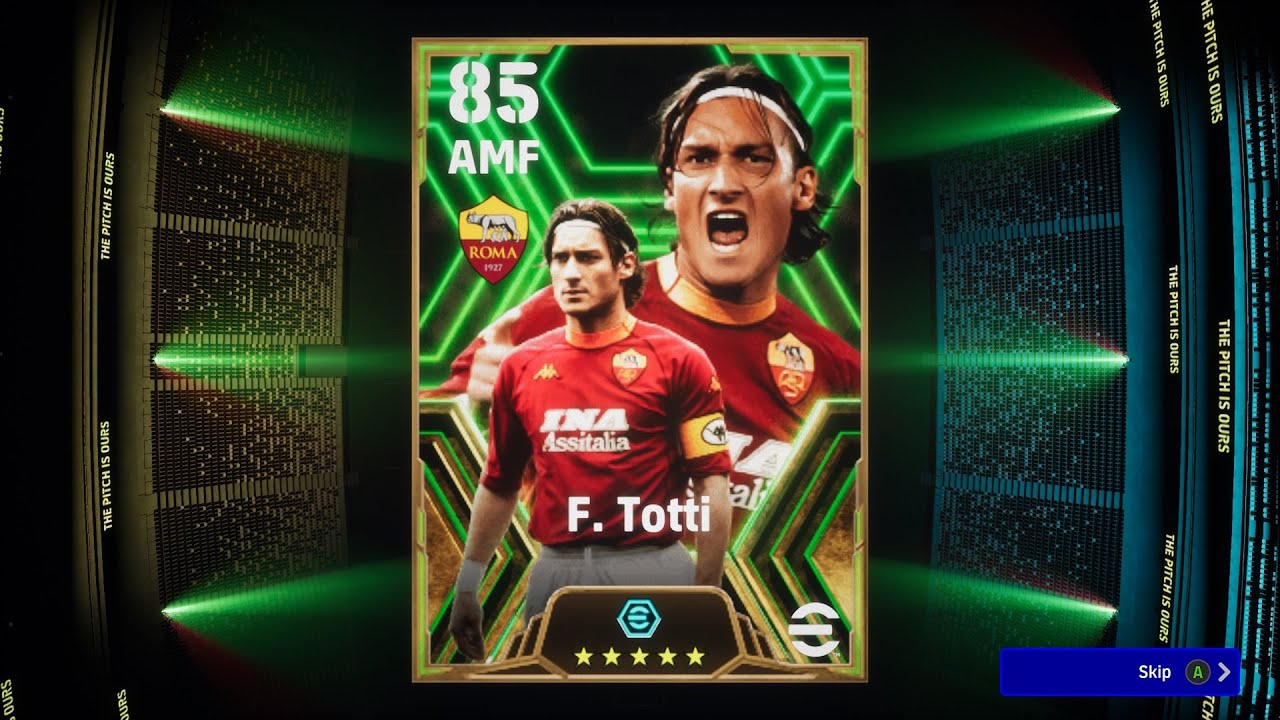Totti Epic Card Efootball 24 - YouTube