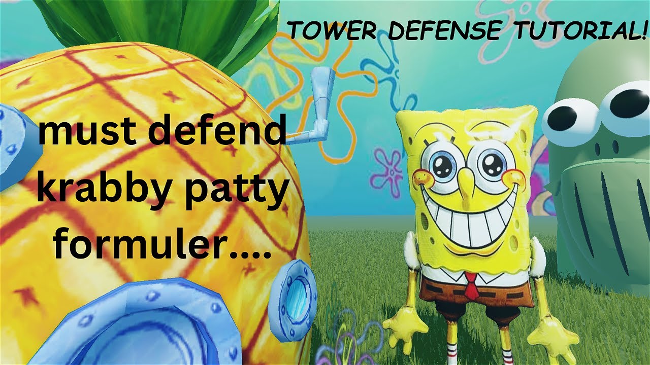 How to play Spongebob Tower defense (TUTORIAL) - YouTube