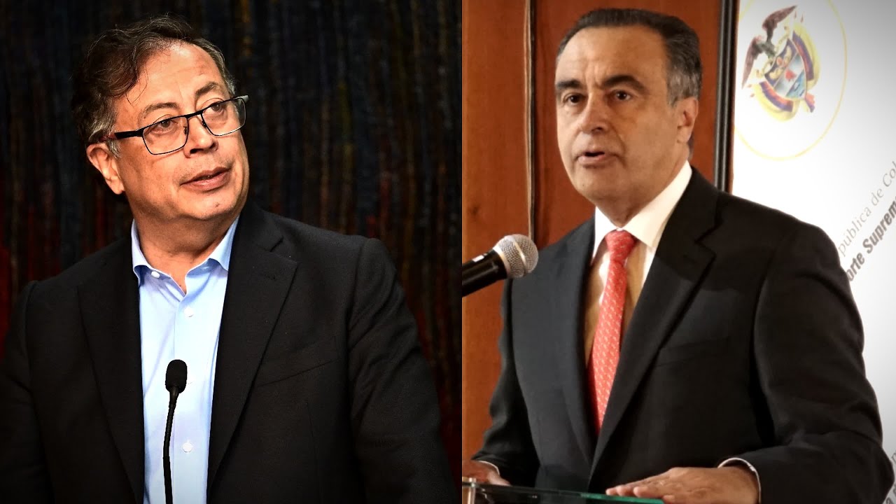 🎥Presidente Gustavo Petro en la Posesión de Magistrado Corte Suprema ...