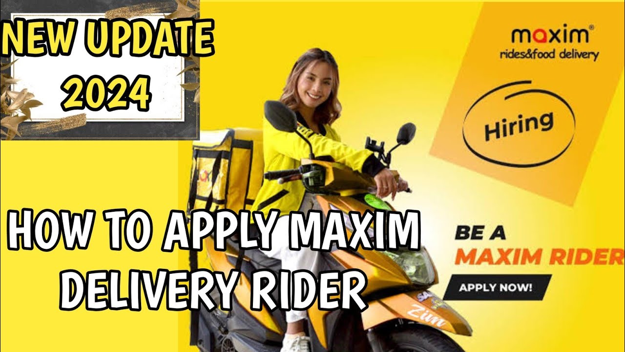 How to Apply Maxim Driver Thru Online New Update 2024 Philipines ...