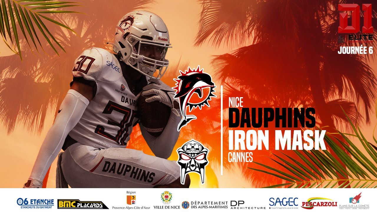 Dauphins de Nice vs Iron Mask de Cannes – Championnat de France Elite ...