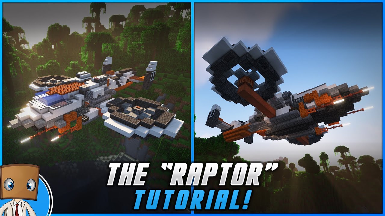 How to: Build the Sci-fi ship "The Raptor" - YouTube