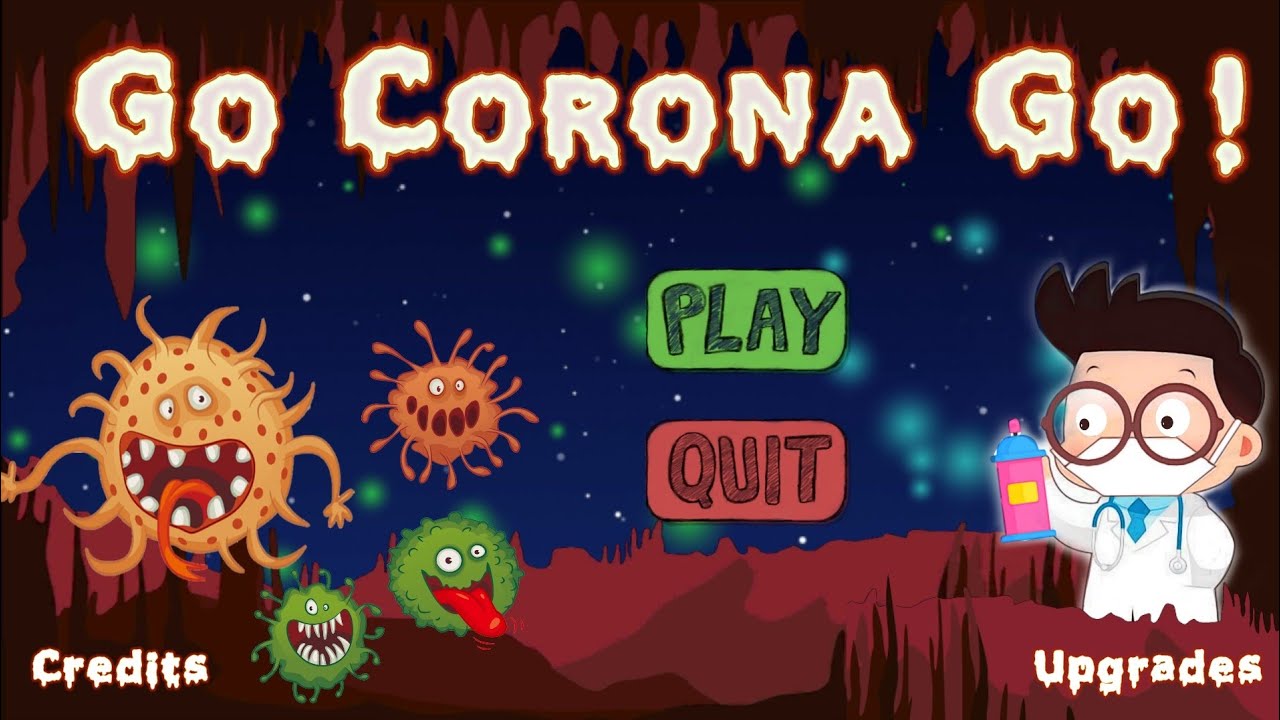 Go Corona Go Game Challenge ! Defeat the Giant Corona at the end ! Fun ...