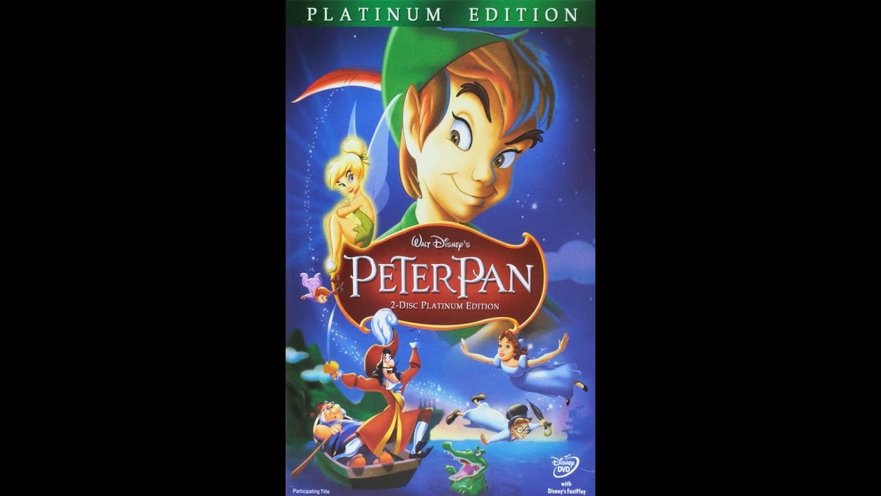 Opening To Peter Pan:Platinum Edition 2007 DVD (Fastplay Option) - YouTube