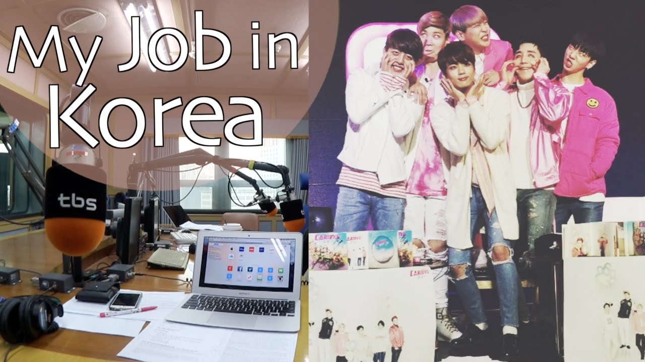 Follow Me to Work in Seoul | Live Radio + Meeting K-Pop Idols - YouTube