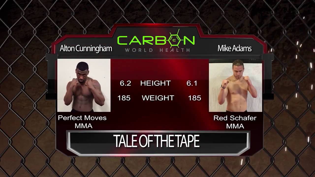 Chosen Few Fighting Championships Alton Cunningham vs Mike Adams - YouTube