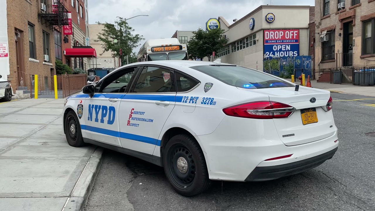 NYPD Slick Top Summons Auto Ford Fusion 2020 / 72 Precinct Brooklyn ...