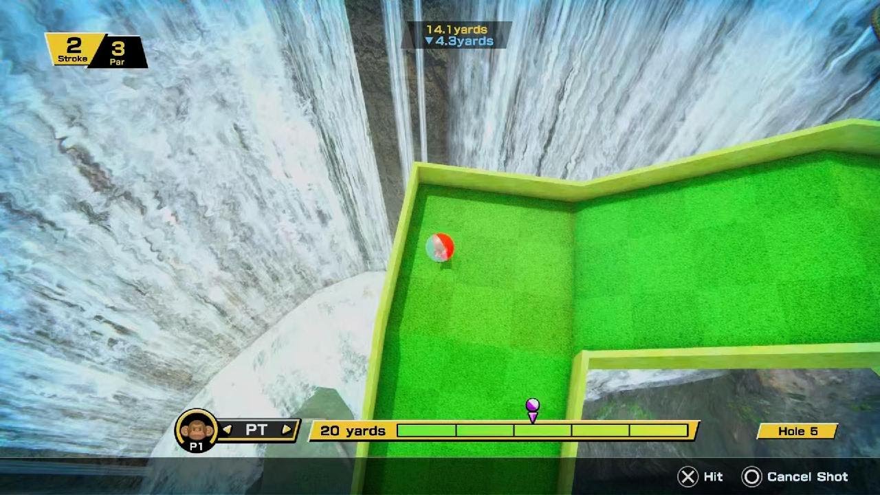 Super Monkey Ball Banana Mania Golf - YouTube