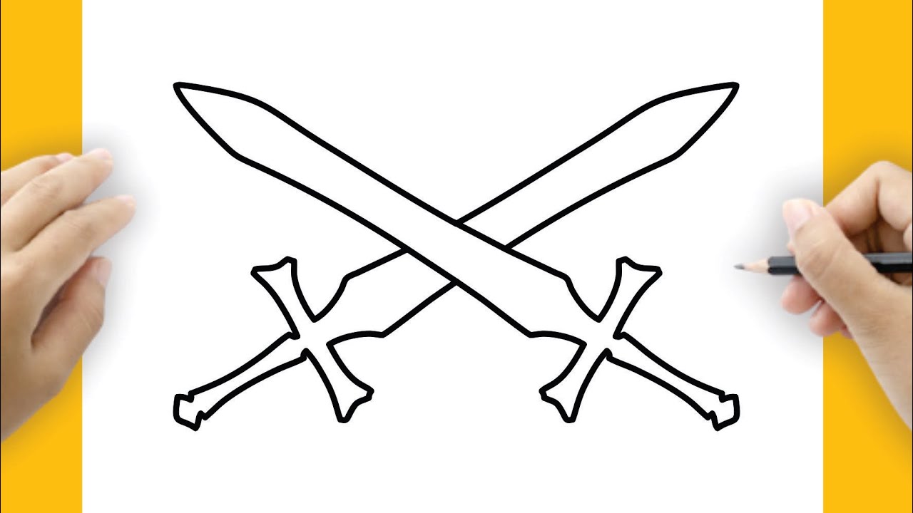 MASTER THE ART OF DRAWING SWORDS A STEP-BY-STEP GUIDE - YouTube