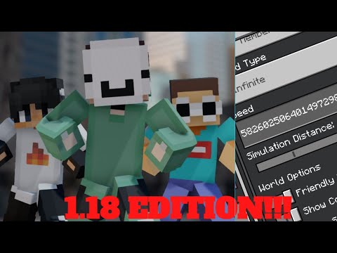 How the Dream SMP seed looks for Minecraft Bedrock 1.18 EDITION! - YouTube