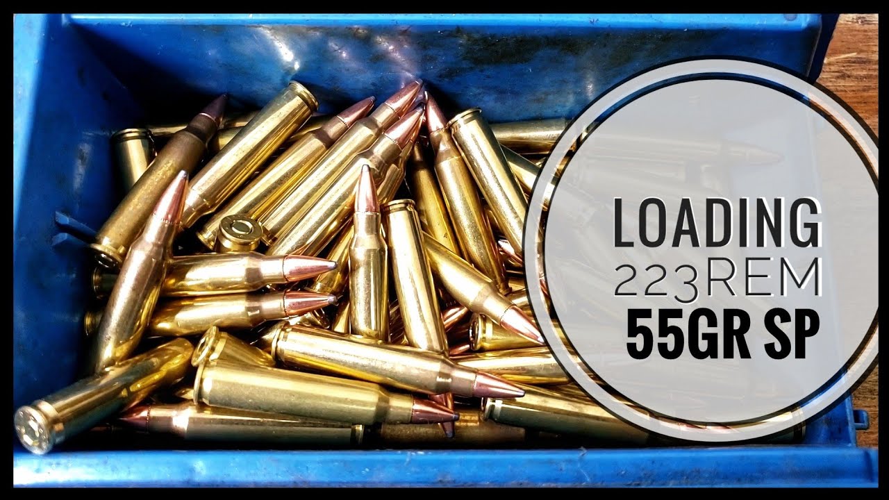 Reloading 55gr Soft Point BT In 223 Rem On The Dillon 550c w/ SW AR ...
