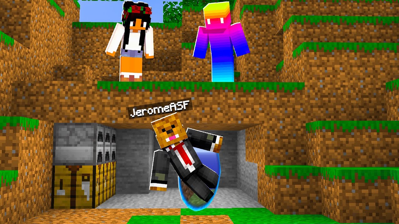 Minecraft Speedrunner VS 4 Hunters (Modded Portal Guns) - YouTube