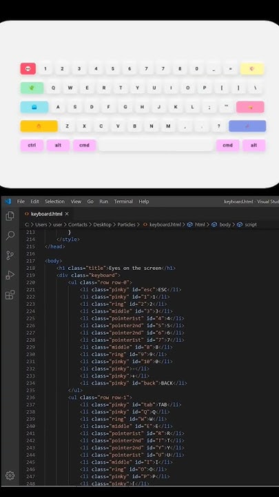 Keyboard Design ⌨️html Or Css Css Htmlcodercodingclubprogramming Coder Code Youtube