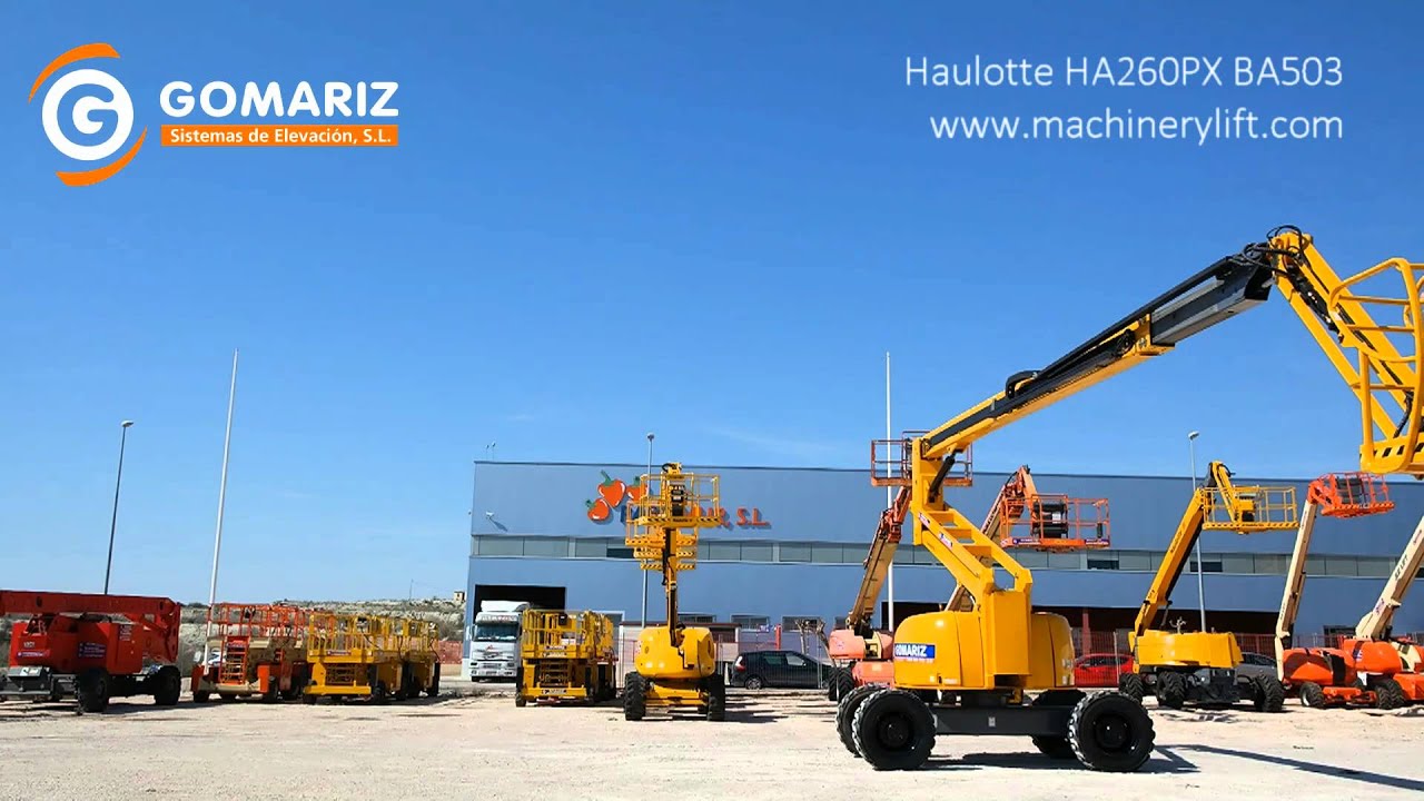 Haulotte HA260PX Gomariz Sistemas - YouTube