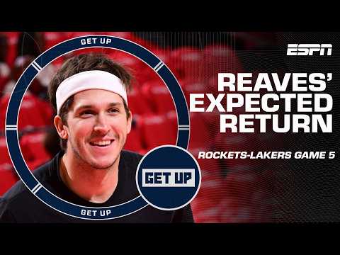 Austin Reaves optimistic to return for Rockets-Lakers Game 5 🚨 Can L.A. close it out?! | Get Up