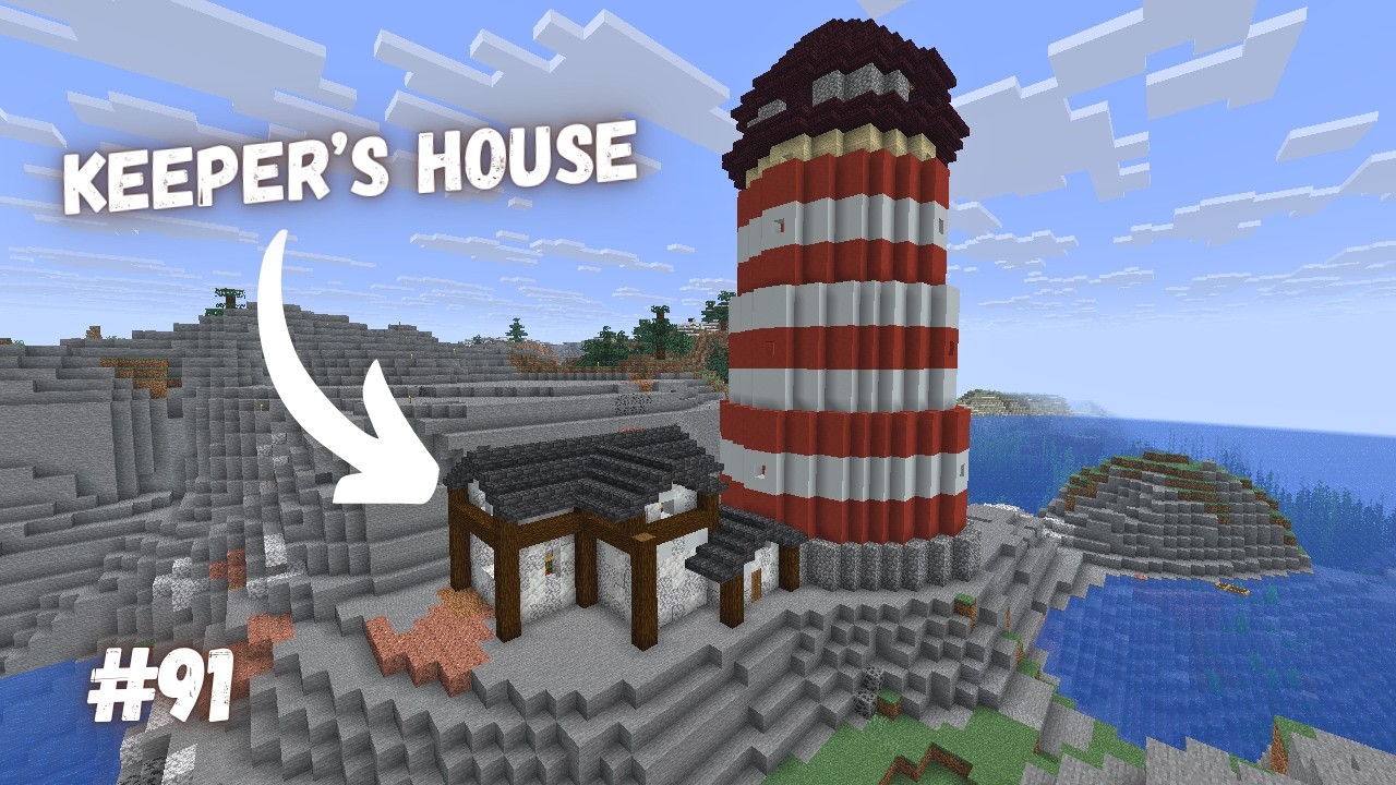 Building a Keeper's House - Minecraft Let's Play #91 - YouTube