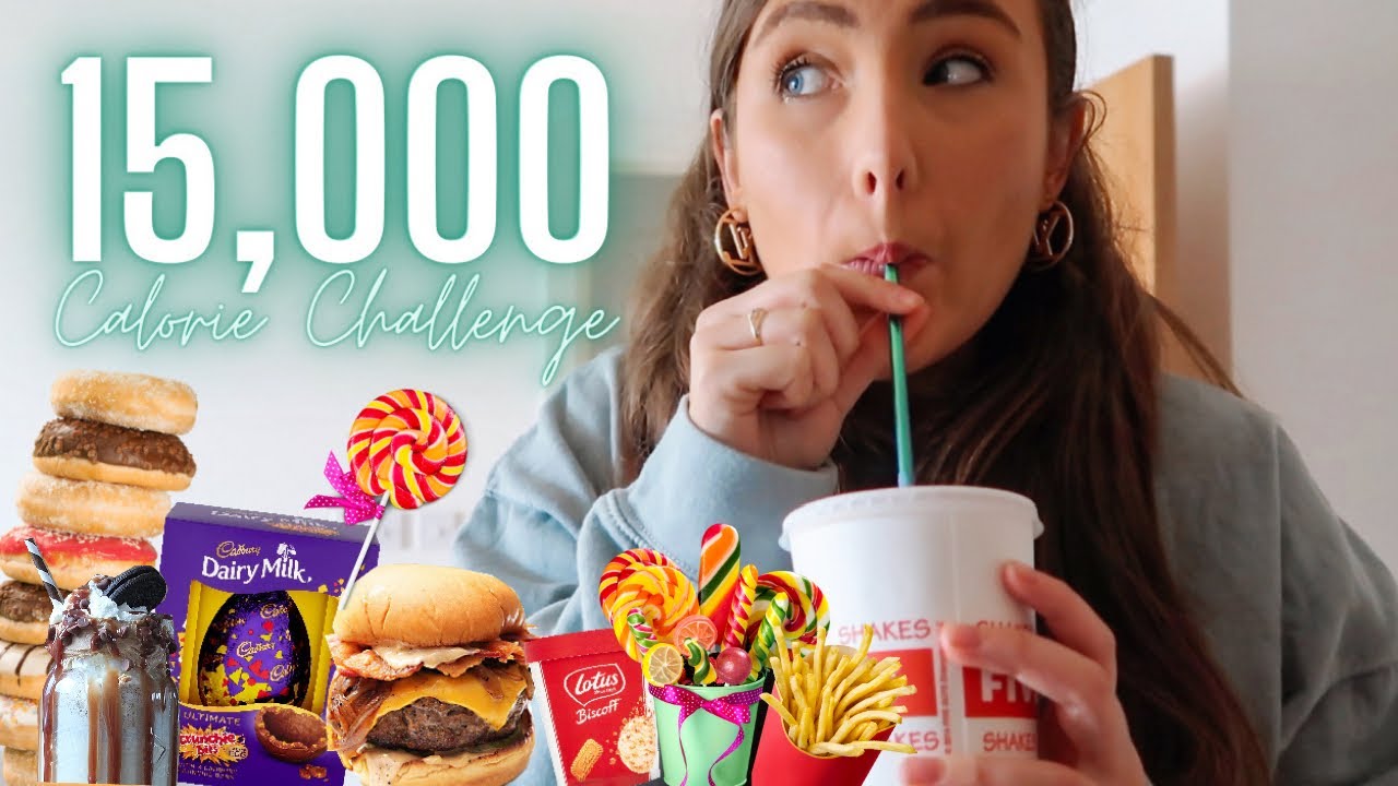 15,000 CALORIE CHALLENGE | Girl vs Food | Epic Cheat Day | UK - YouTube