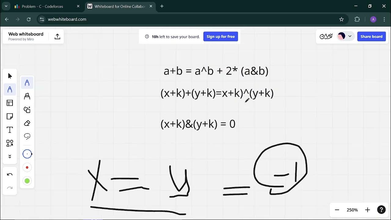 Codeforces Round 1011 (Div. 2) C. Serval and The Formula(عربي ) - YouTube