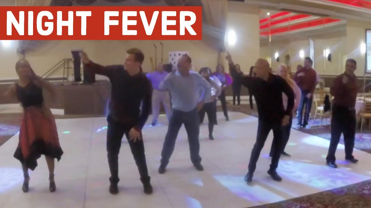Night Fever Line Dance - YouTube