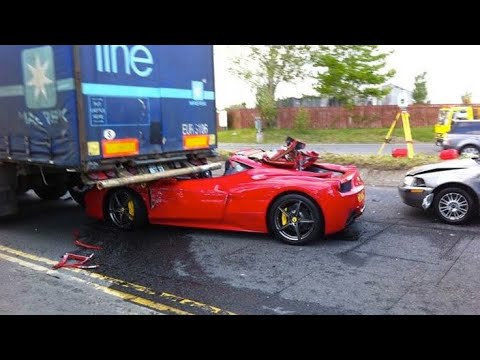 Top 10 Most Expensive Car Crash Compilation - YouTube