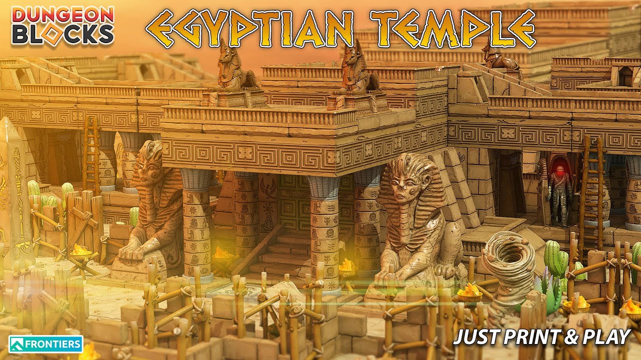 Dungeon Blocks - Egyptian Temple - YouTube
