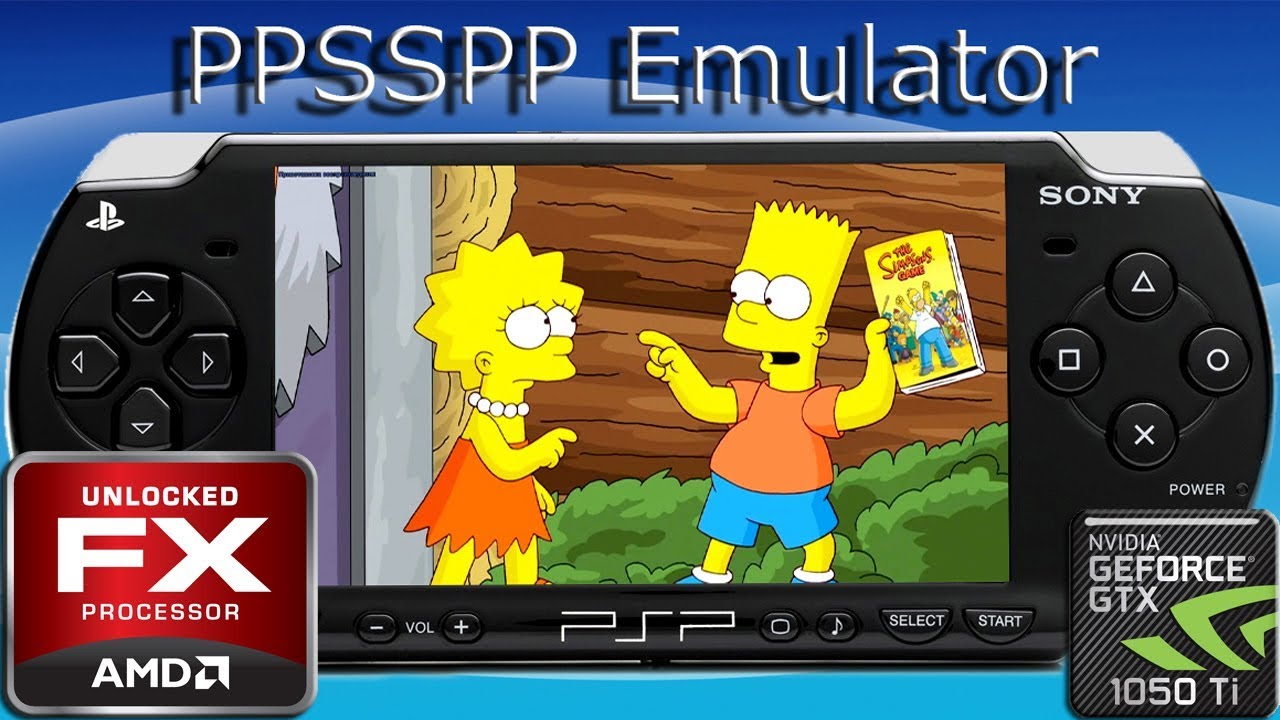 PPSSPP 1.5.4 [PSP] - The Simpsons Game [Gameplay] Vulkan api #2 - YouTube