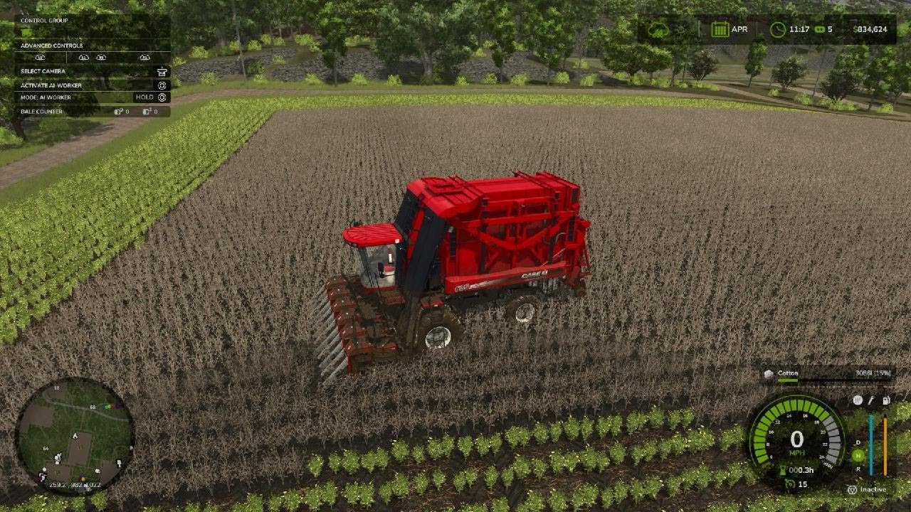 Farming Simulator 25_first cotton harvest - YouTube