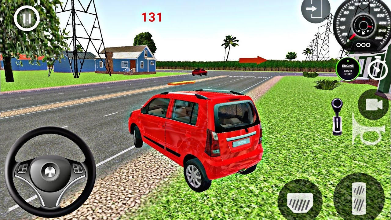 Indian Car Simulator 3D 🚗💥 | Driving Maruti Wagon on Highway | Gameplay ...
