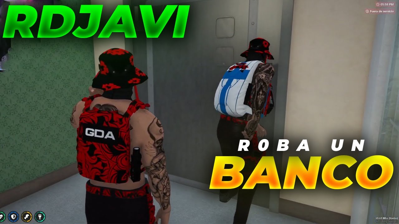 RDjavi y la GDA R0BAR0N el BANCO más GRANDE de Creativos RP | GTA ...