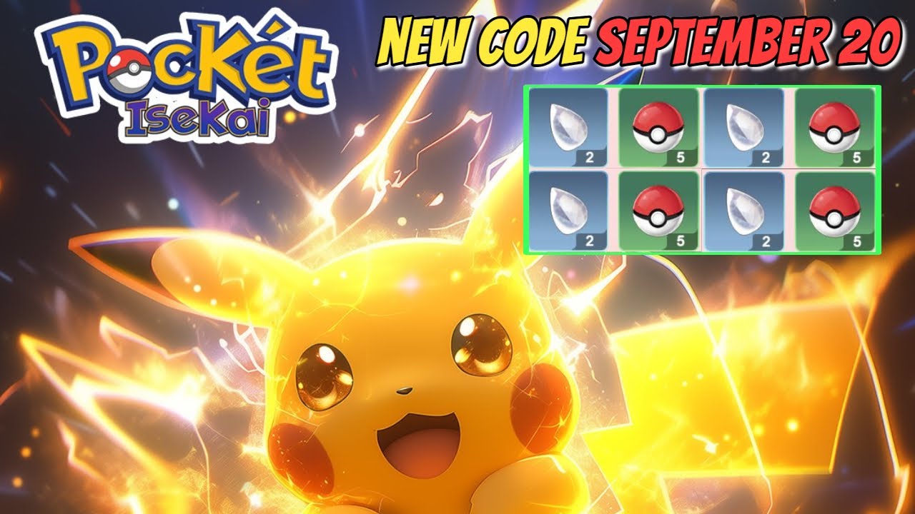 New Code Pocket Isekai September 20 - YouTube