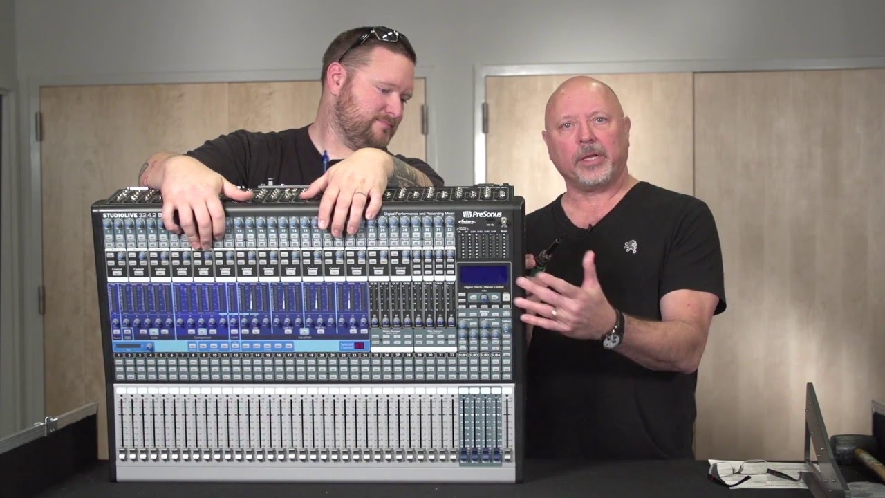 PreSonus StudioLive AI Cascading Set Up - YouTube