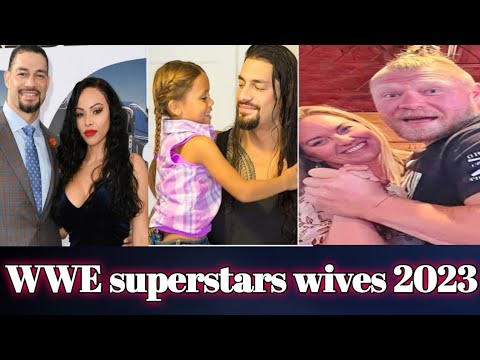 WWE superstars and their wives 2023 || wwe wrestling 2023 - YouTube
