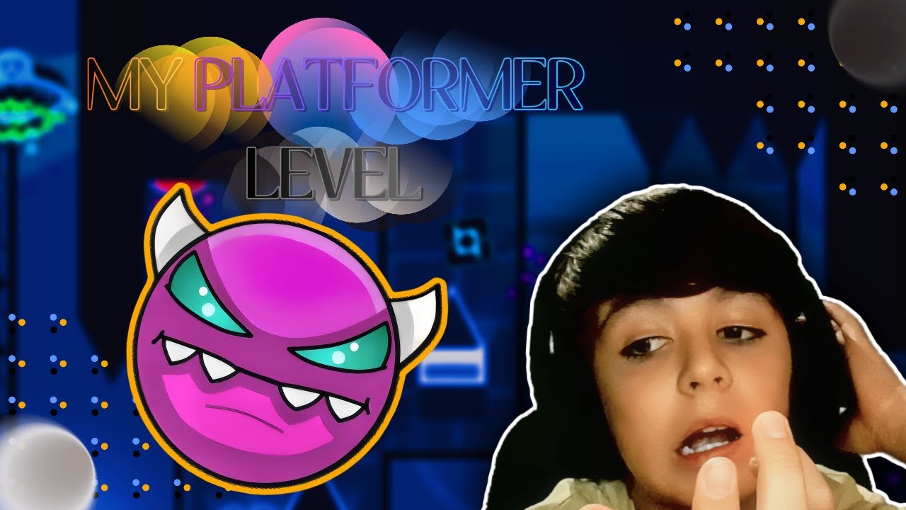 ''MY PLATFORMER LEVEL'' (Medium Demon) By LahariusIX (Geometry Dash ...
