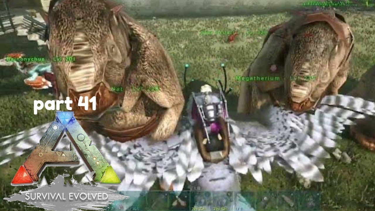 Taking on a world boss! | Ark: Survival Evolved - Valguero [41] - YouTube