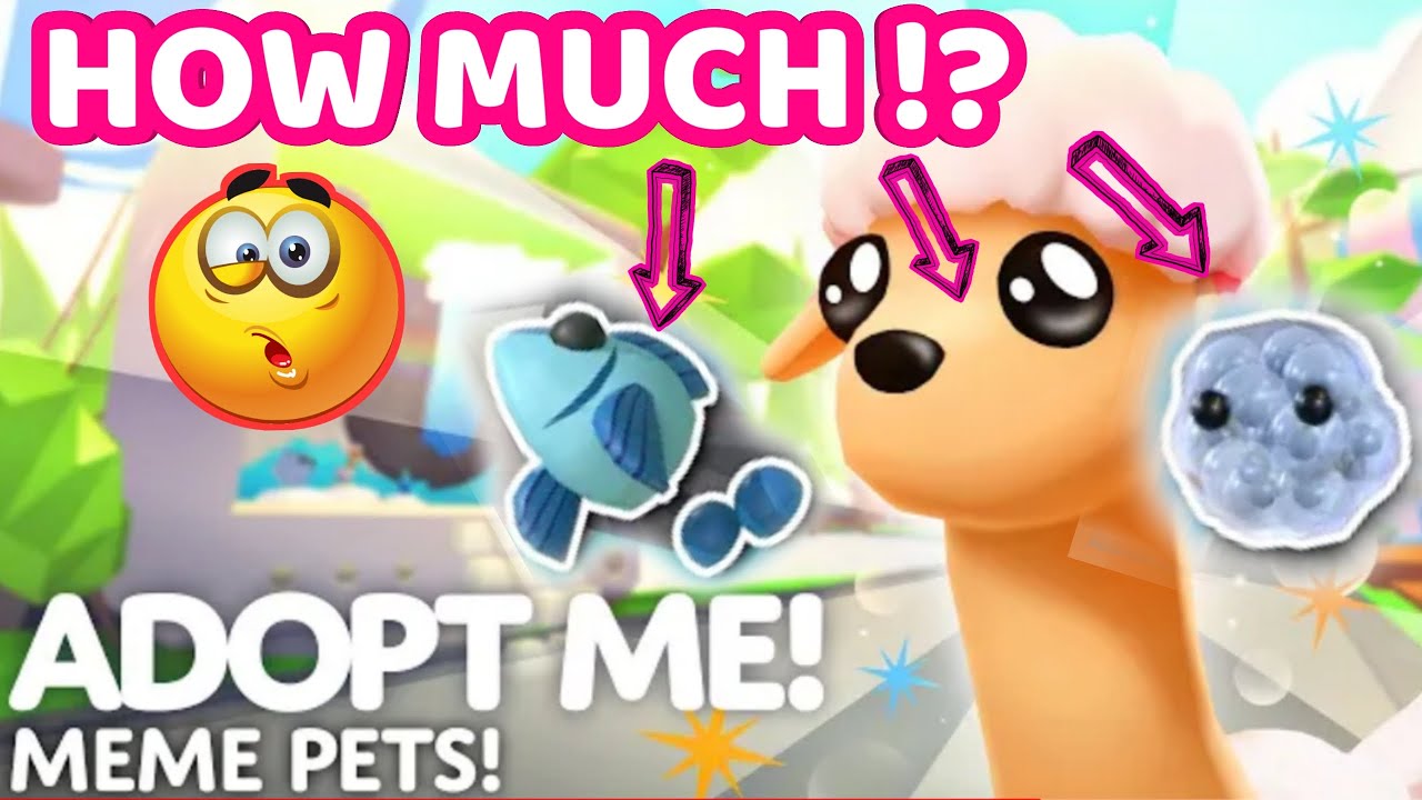 MEME PETS in Adopt Me!🤣 On Roblox ! WHEN and HOW MUCH ! + BUILD YOUR ...