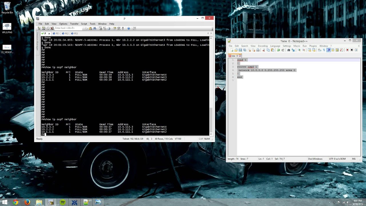 VPLS Lab - a little closer look - YouTube