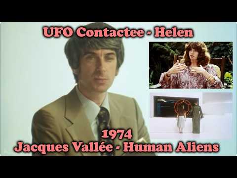 UFO Contactee Helen & Jacques Vallée 1974 Human Aliens - YouTube