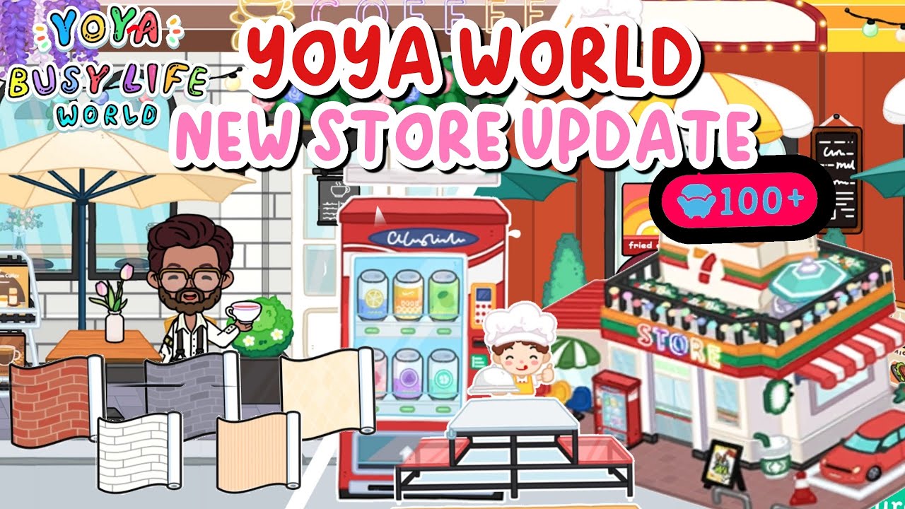 Yoya Busy Life World: NEW DIY STORE UPDATE 🤩😍 create your own store ...