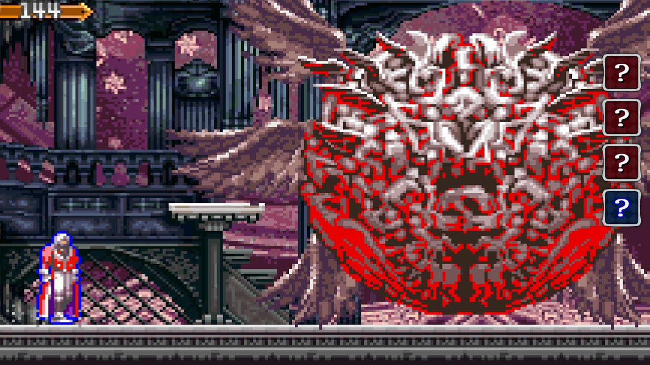 Castlevania: Harmony of Dissonance - Legion Saint Boss Fight 4K - YouTube