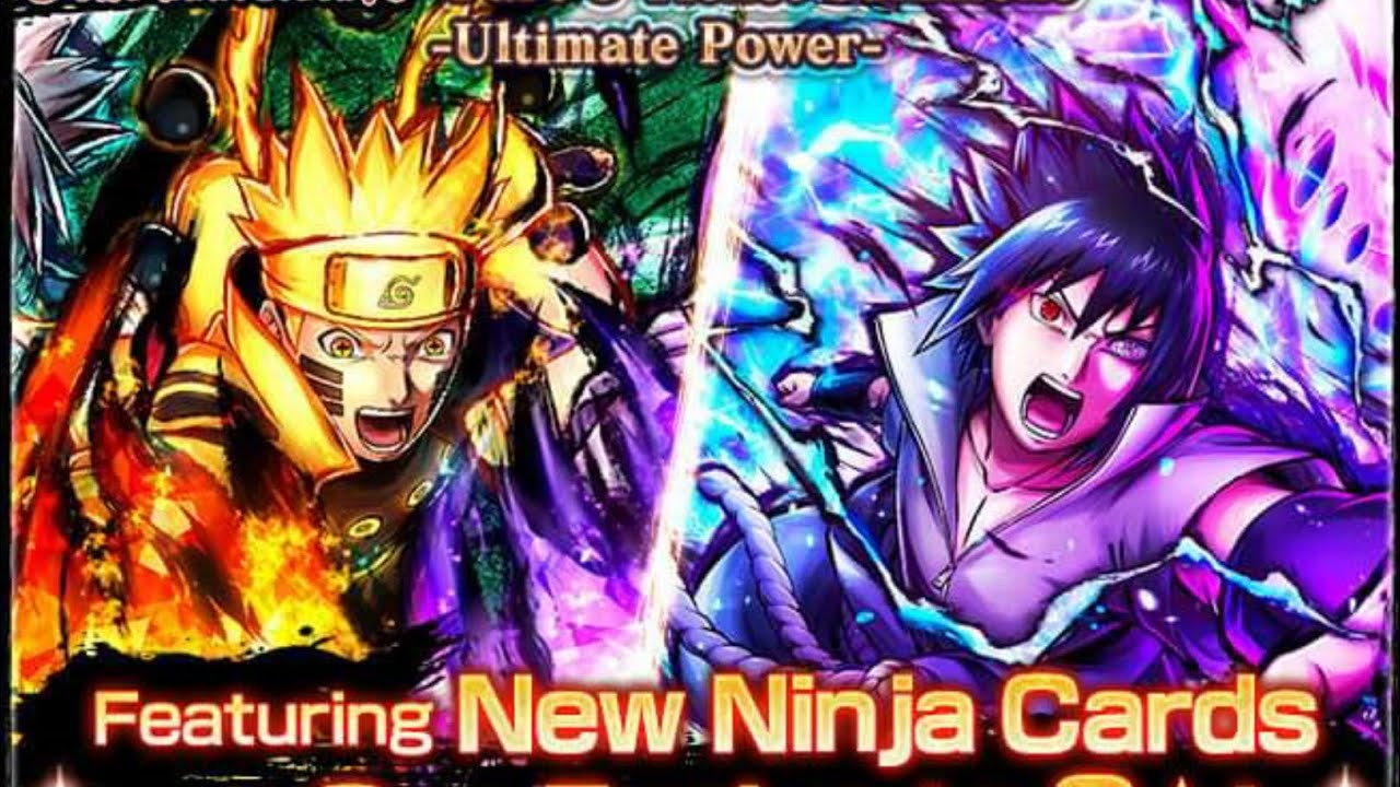 Naruto (Light) & Sasuke (Shadow) New Kit First Summon (6th Anniversary ...