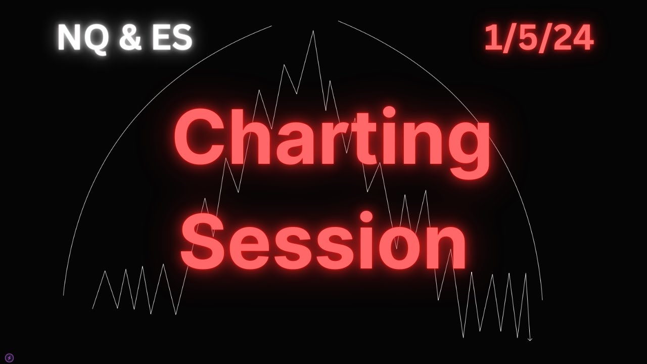 Charting Session $NQ and $ES 1/5/25 - YouTube