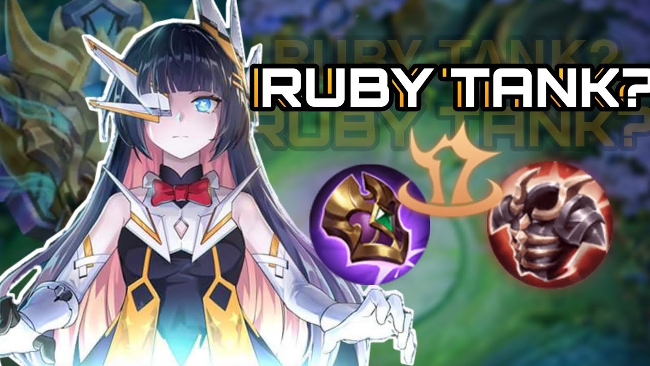 WHEN A EXP MAIN USER RUBY SWITCH INTO TANK/ROAM | SOLO RUBY GAMEPLAY | ikanji | MOBILE LEGENDS ...