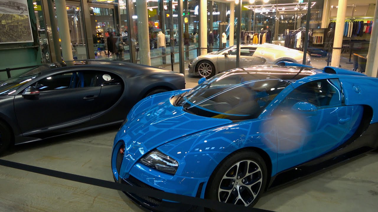 NEW Bugatti dealer | Carspotting in Motorworld with Mr. Nobody ...