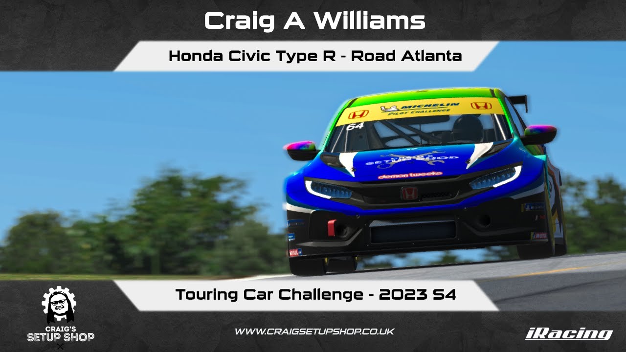 iRacing - 23S4 - Honda Civic Type R - Touring Car Challenge - Road ...