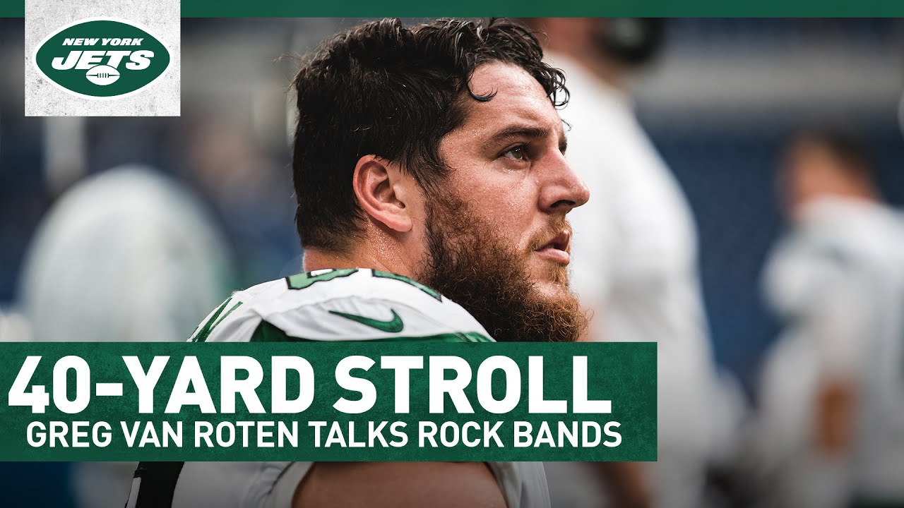 Greg Van Roten Talks Of His Love Of Led Zeppelin And Grilling | 40-Yard ...