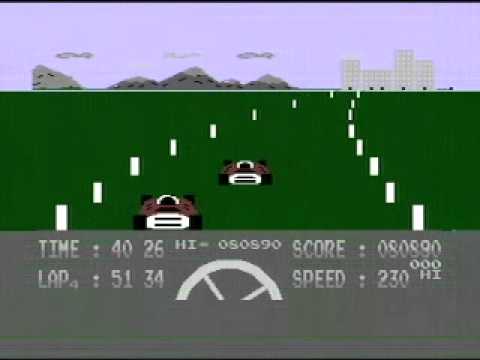 Formula 1 Simulator - Commodore C16 Plus4 : Race Completed - YouTube