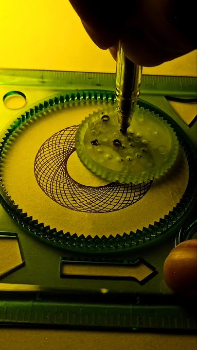 the art of making spirographs #art #satisfying #2024 - YouTube