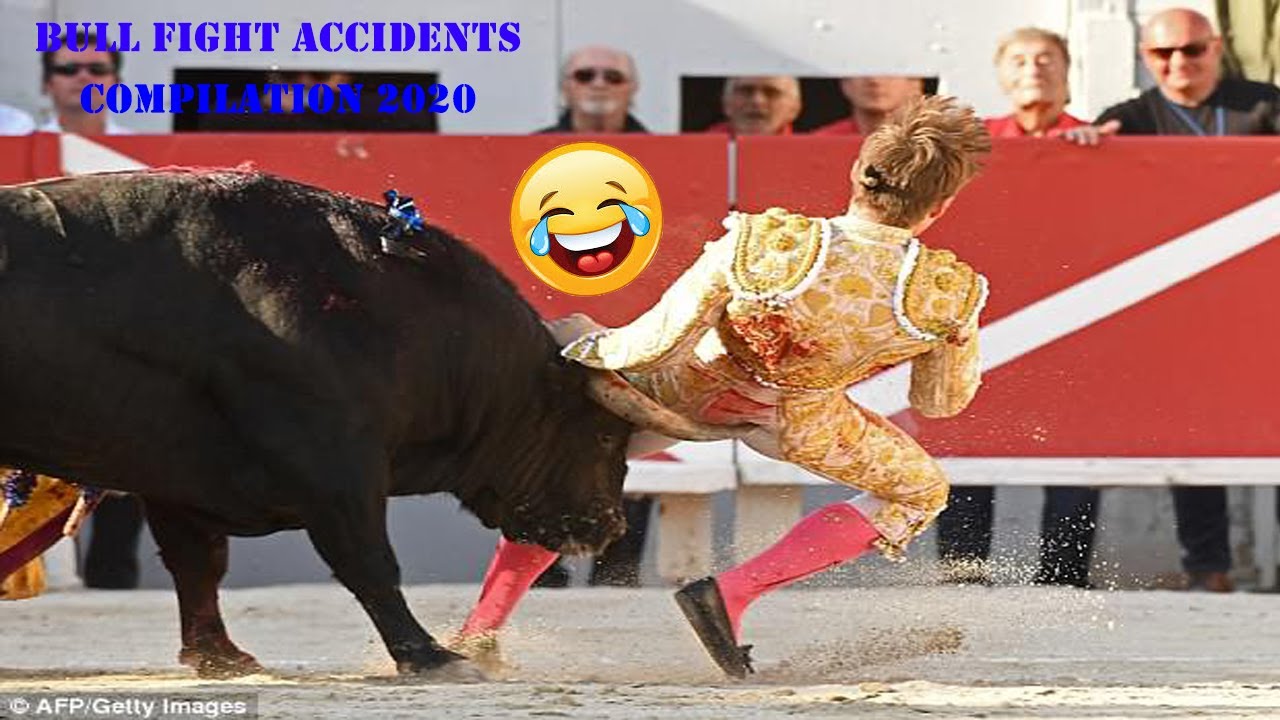 Dangerous Bull Fight Accidents Compilation 2020 Lucky and Funny People ...