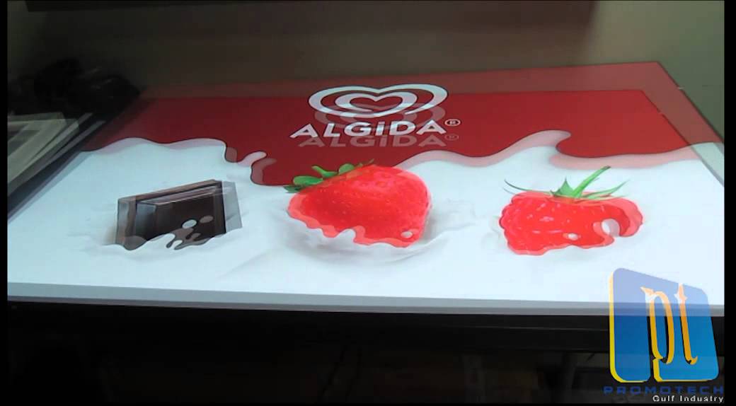 Algida Ice Cream Animated Deep Freezer Panel - YouTube